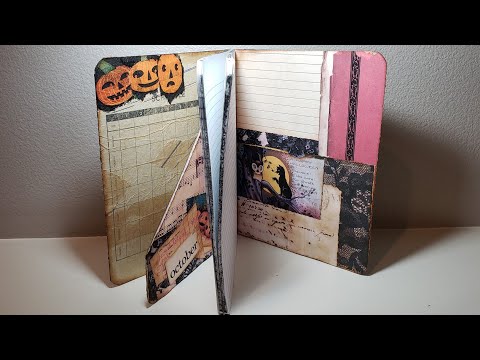 Craft With Me: Part #5 Faux Front 9x12 Envelope and Altered Notebook