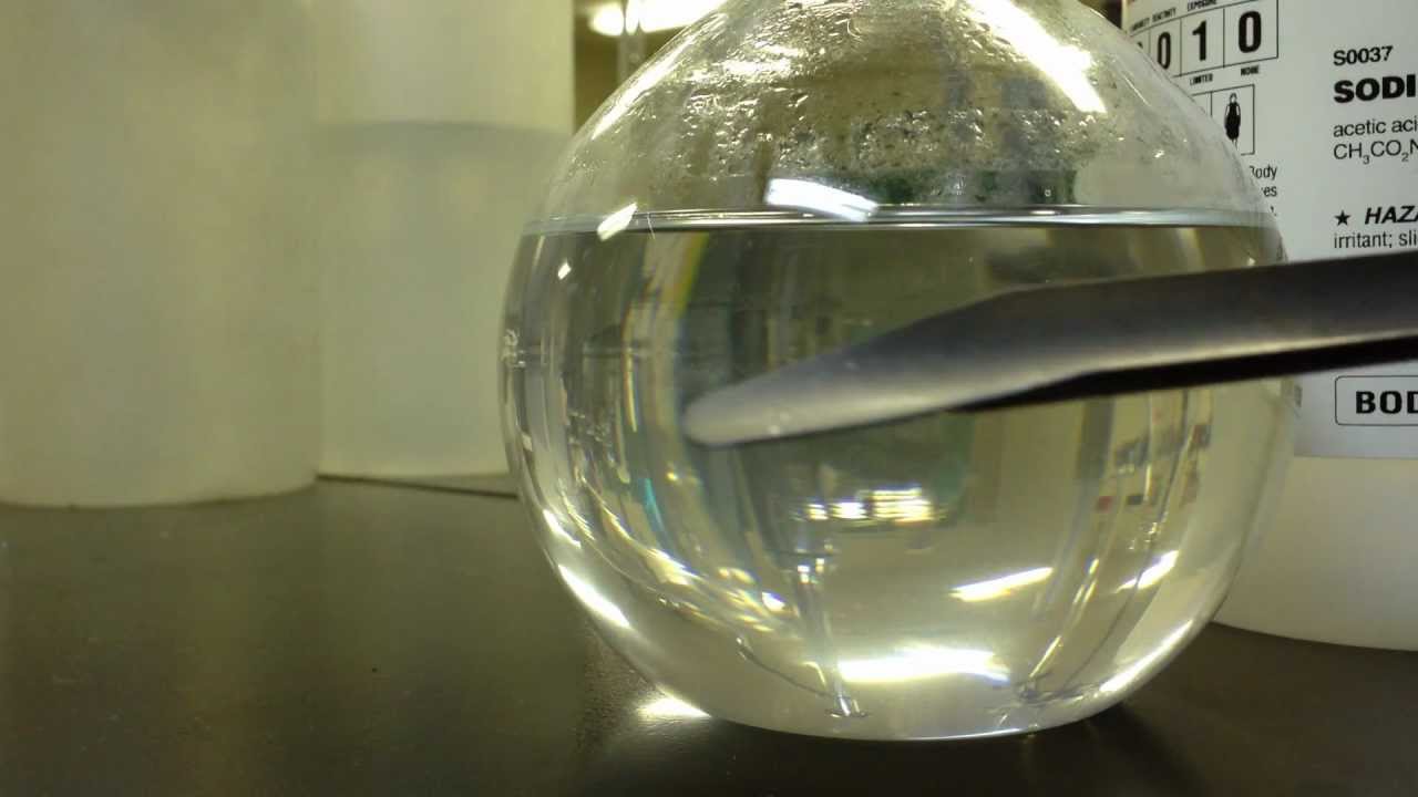 Supersaturated Solution