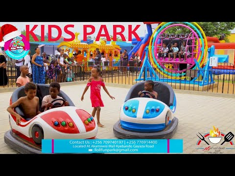 Kids Park in Kampala | Lloli Fun Park | Akamwesi Mall Uganda