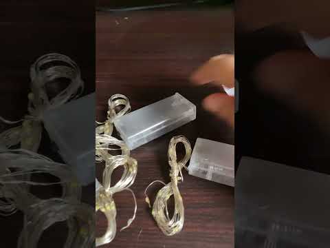 Battery operated fairy lights✨ #darazonlineshopping #unboxing #review #famousshorts