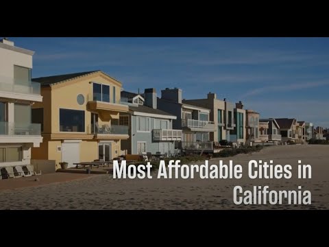 Most Affordable Cities in California