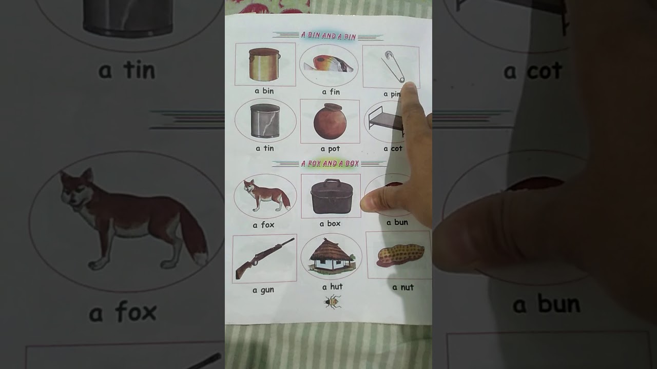 Reading the word pin