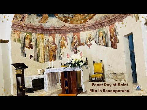 Feast Day of Saint Rita in Roccaporena!