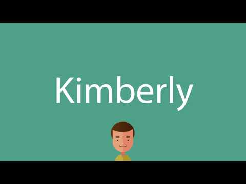Kimberly pronunciation