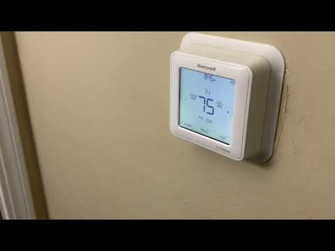How To Replace Honeywell T6 Pro Z-Wave Thermostat Batteries