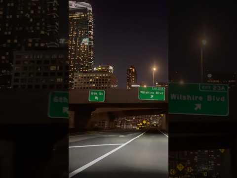 ⬅️ Turning Left on Wilshire Blvd. #losangeles #wilshire #usa