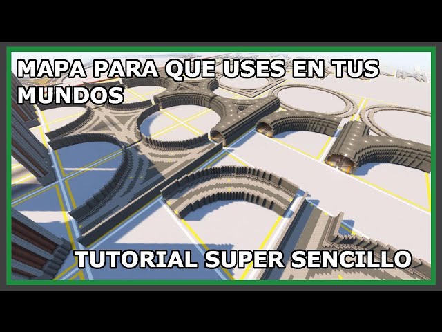 🚧 Crea tu Ciudad / Create your City 👷‍♂️ Minecraft Map