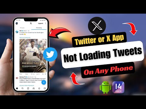 How To Fix Twitter Not Loading Tweets | X Apps Not Loading Error Fix