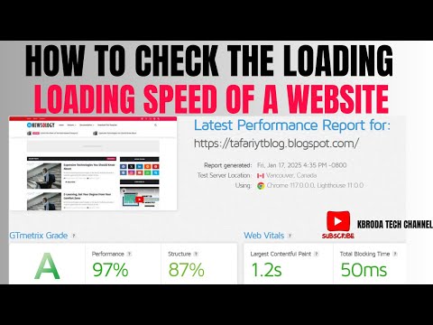 How To Check Website Loading Speed (Time) - SEO Experts
