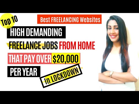 Top 10 High Paying Freelance Websites for Beginners | Part Time Jobs Good Income Work From Home Jobs