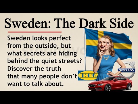 Sweden: The Dark Side || 🇸🇪🌑 || Learn English Through Story Level 2 || Graded Reader 🎧
