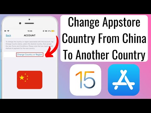 How to Change Appstore Country or Region From China To Another Country Appstore Region Change iPhone