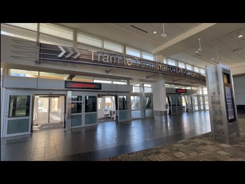 The Minneapolis/St.Paul (MSP) International Airport Terminal 1 Post Security Tram
