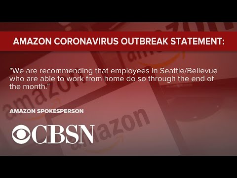 Amazon tells some employees to work from home due to coronavirus