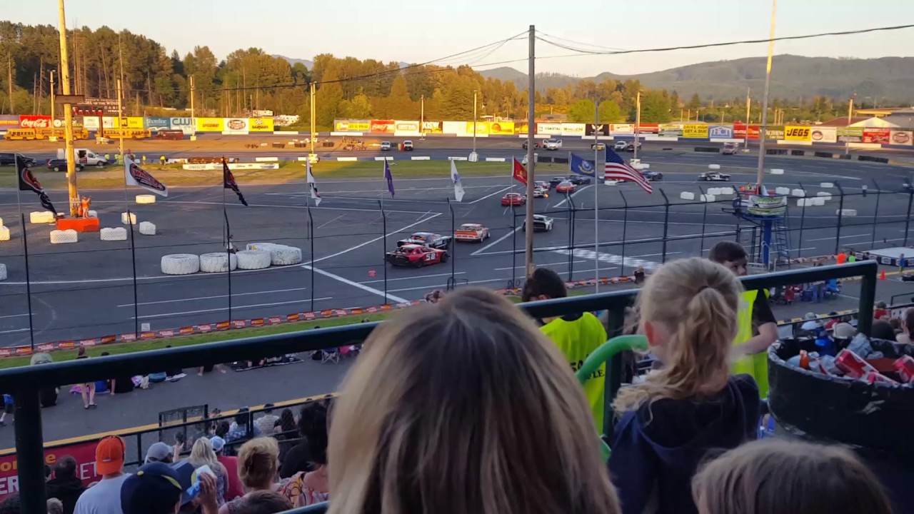 Evergreen speedway figure 8 main 5/28/17