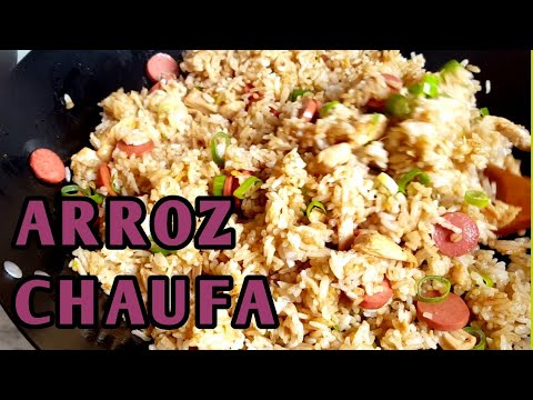 PERUVIAN ARROZ CHAUFA RECIPE/ARROZ CHAUFA PERUANA
