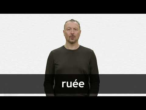English Translation of “RUÉE” | Collins French-English Dictionary