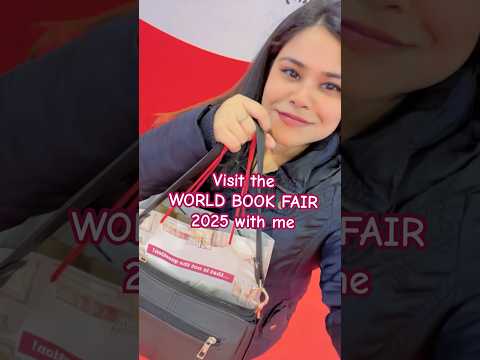 Visit the World Book Fair 2025 with me 📚| Pragati Maidan #booktube