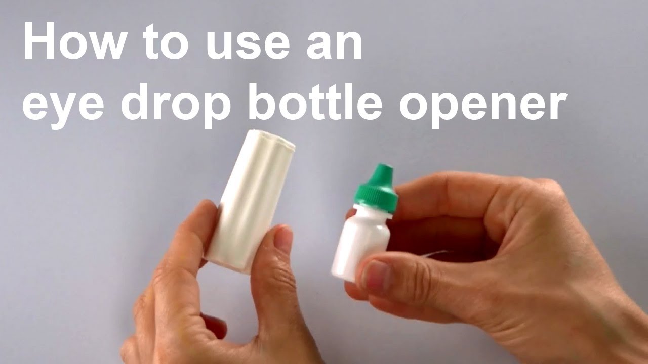 Eyedrop Bottle Opener
