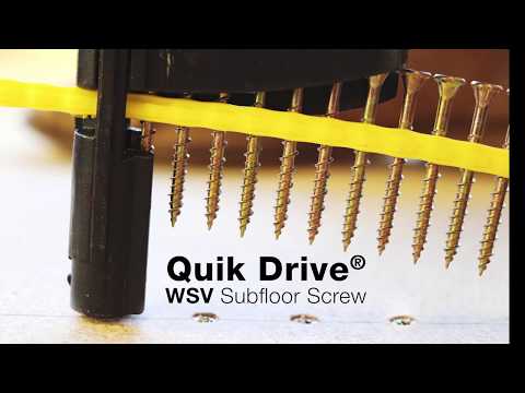 How to Install WSV Flooring Screw (Collated)