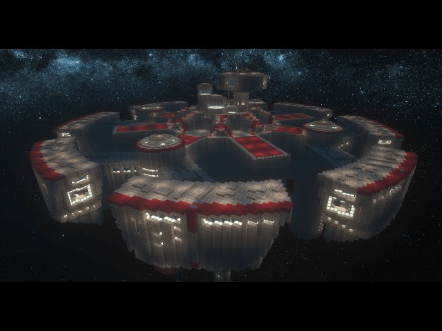 1:6 Haven-class medical station Minecraft Map