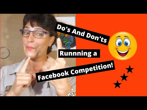 Do's and Don'ts - Running a Facebook Competition