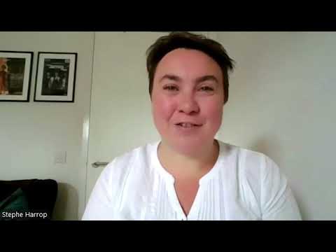 Stephe Harrop invites you to her online book launch on 3 October