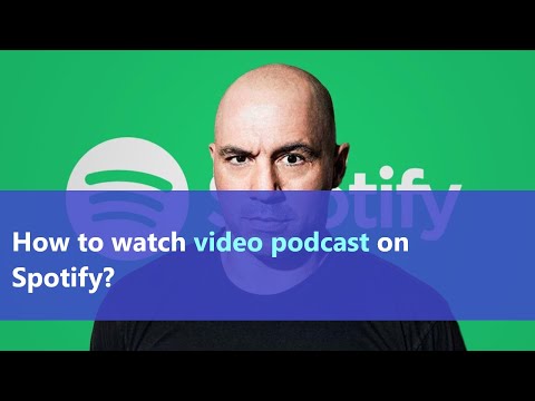How to watch Joe Rogan on Spotify video? Is there is a way to watch him on Roku, Apple TV, etc.?