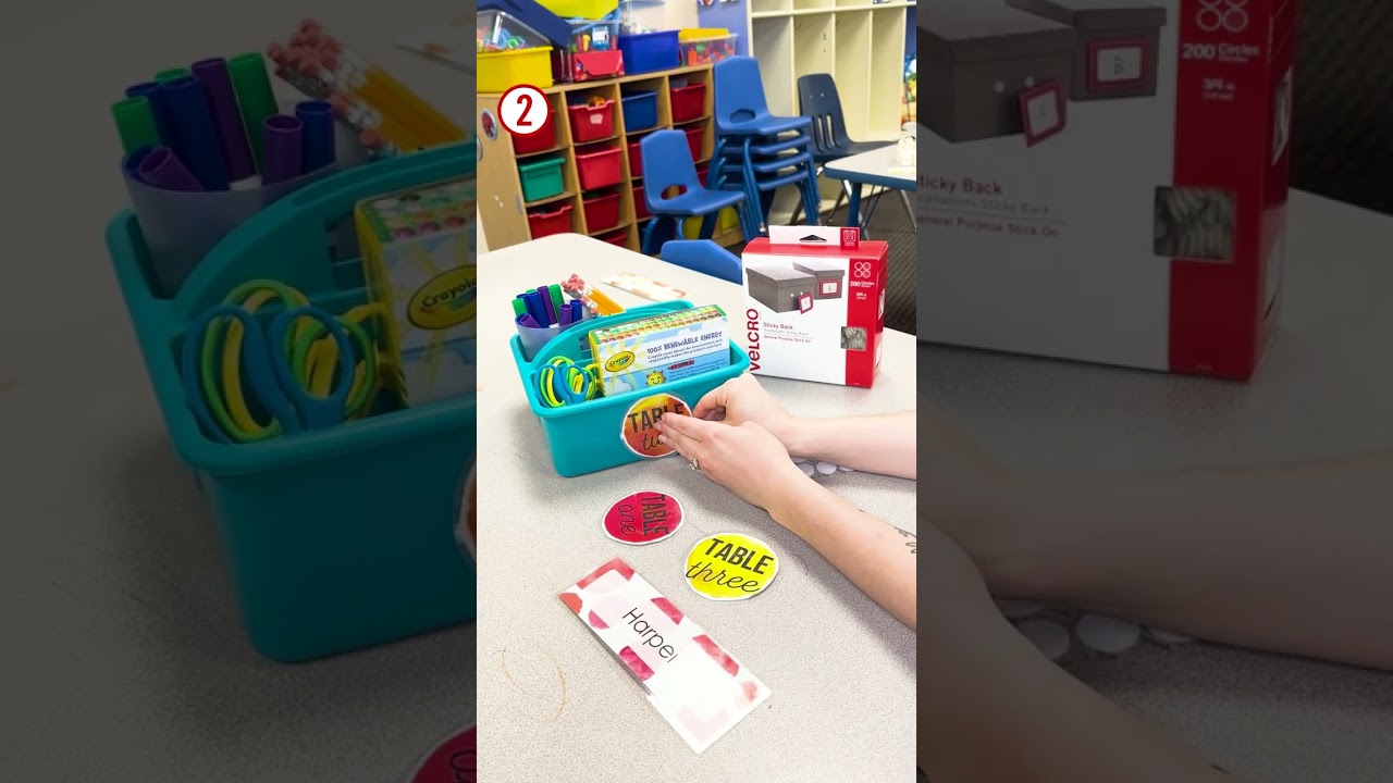 Four Clever Ideas for Small Classroom Storage Solutions | VELCRO® Brand