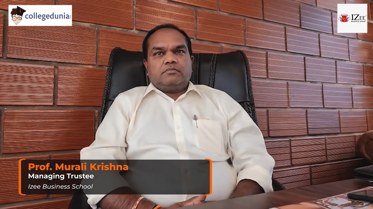 Prof. Murali Krishna | Managing Trustee | Izee Business School