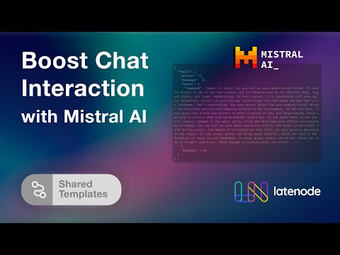 How to Boost Chat Interaction with Latenode's Shared Templates & Mistral AI | Step-by-Step Guide