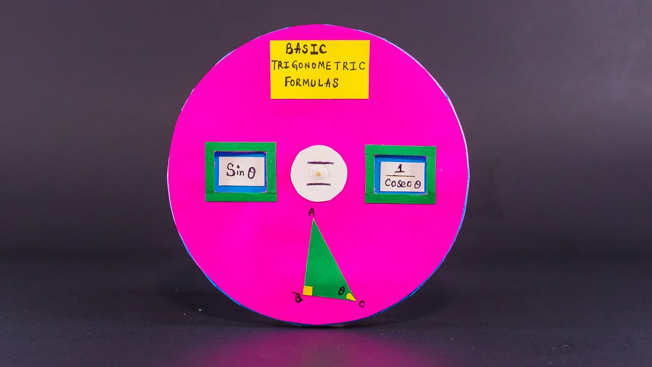 Math Projects | Trigonometry Formula Model