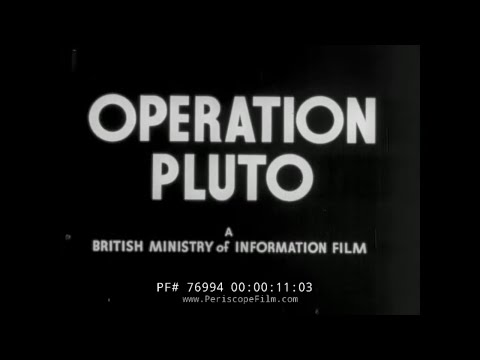 OPERATION PLUTO OIL ACROSS THE ENGLISH CHANNEL WORLD WAR II 76994