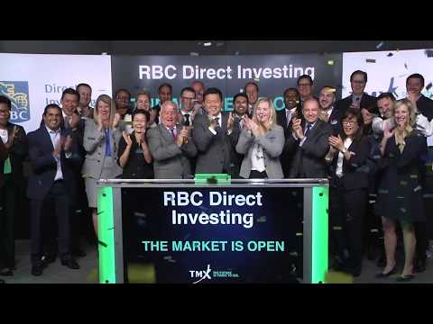 RBC Direct Investing Opens Toronto Stock Exchange, October 4, 2019