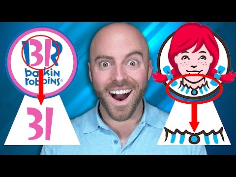 10 HIDDEN Images in Famous Logos!