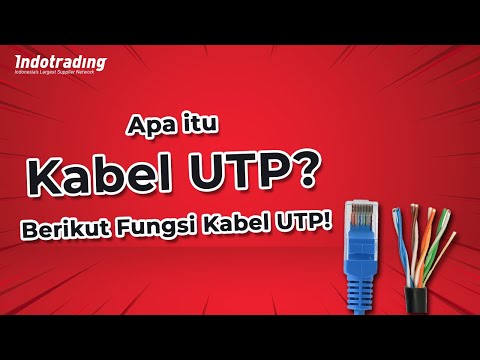 Apa itu Kabel UTP? Berikut Fungsi Kabel UTP!