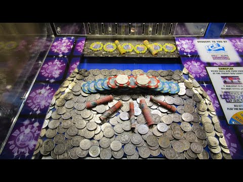 Aussie Coin Pusher EP 402 I LOVE A FREE GAME