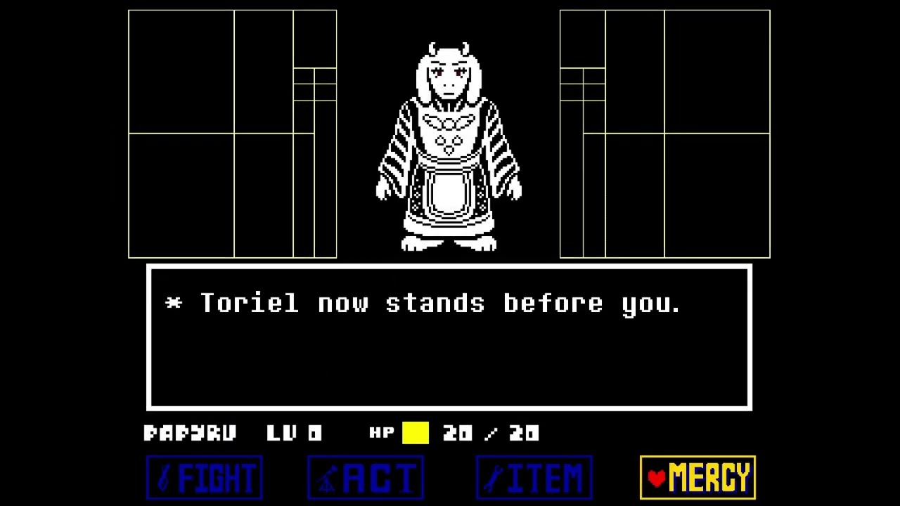 PS!Outertale Toriel Battle