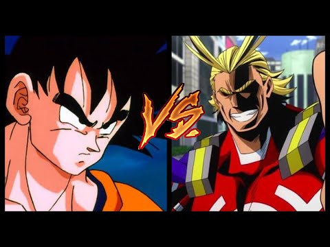 Son Goku vs All Might! - Anime Stardust (M.U.G.E.N Fight)