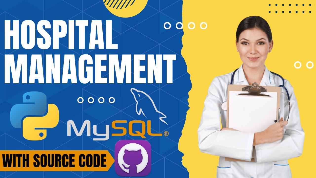 GUI Python Projects: Hospital Management Project tutorial with Tkinter and Mysql