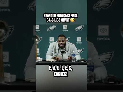 Brandon Graham's last E-A-G-L-E-S Chant!