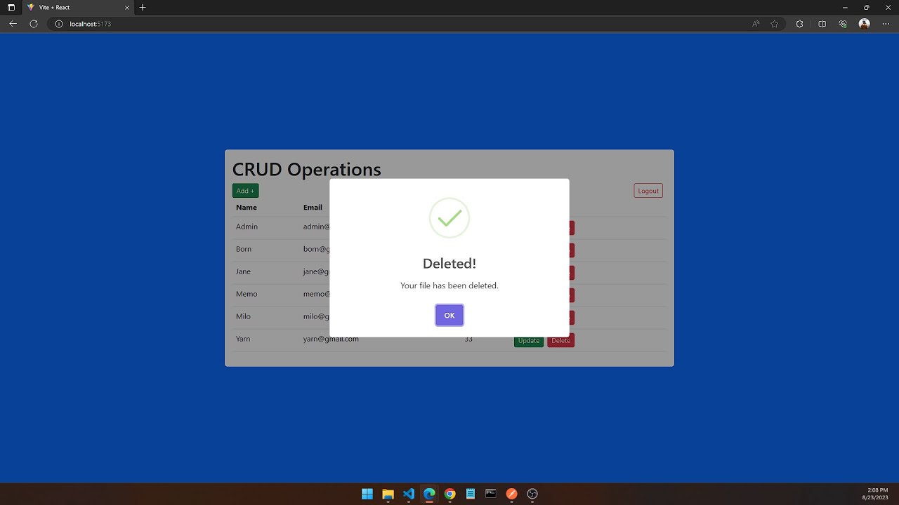 (Updated) Full Stack CRUD+Auth with React, Node.js, Express, and MongoDB