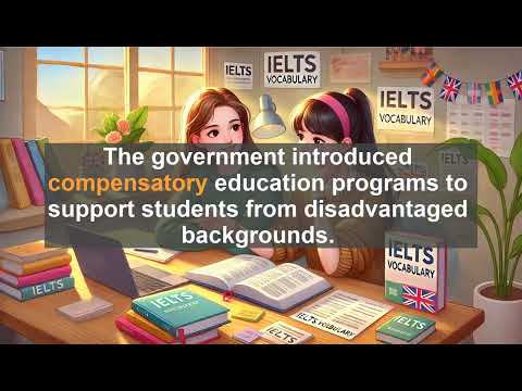 IELTS 9.0 Vocabulary Lesson: Compensatory - Meaning, Common errors, Synonyms and Antonyms