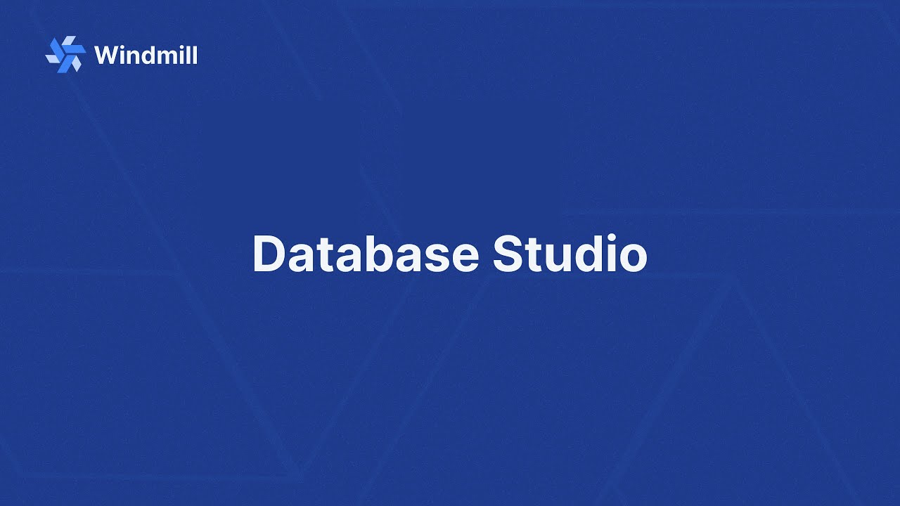 Database Studio