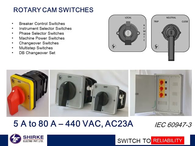 Shirke Products - LOCAL REMOTE SELECTOR SWITCH Wholesaler from Vadodara
