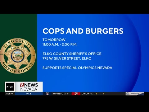 Elko County Sheriff's Office Cops and Burgers event