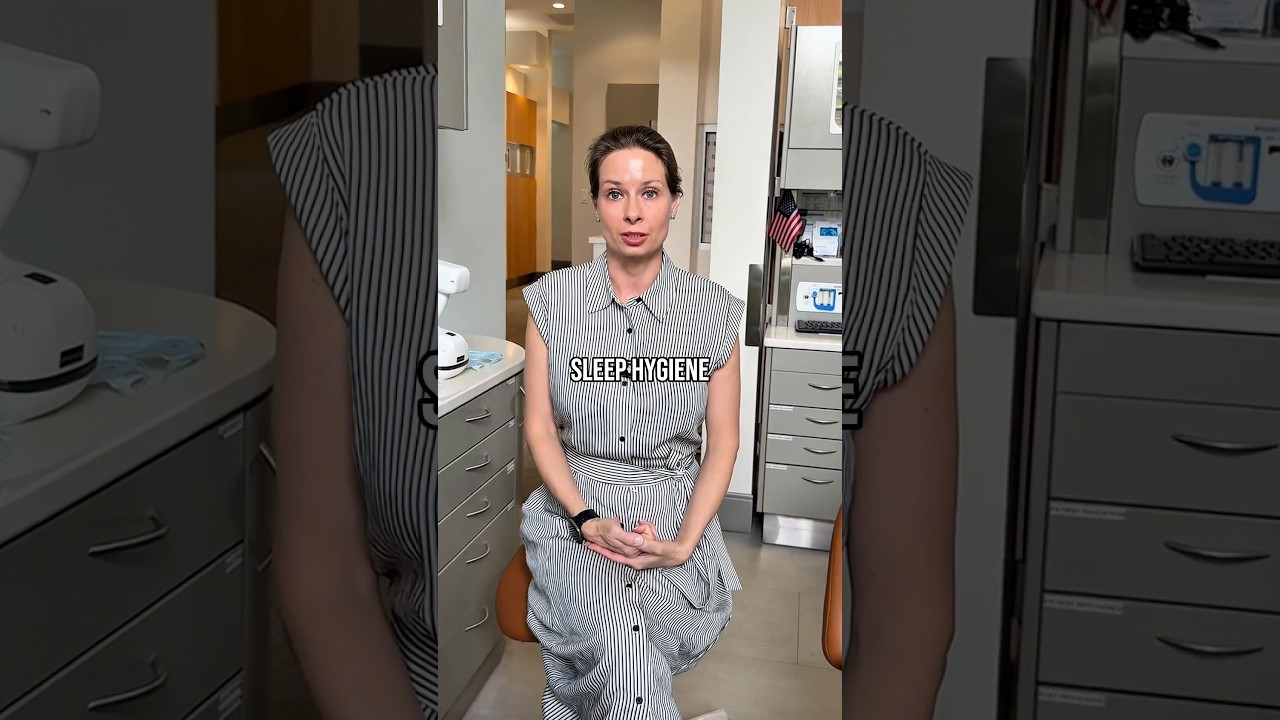 Sleep hygiene is SO IMPORTANT!👏Watch this👆#sleep #hygiene #dentistry