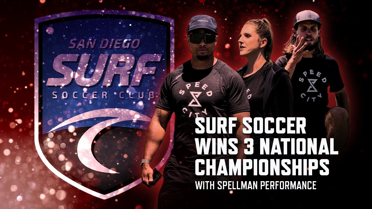 Surf Soccer Wins 3 National Championships Training with Spellman Performance