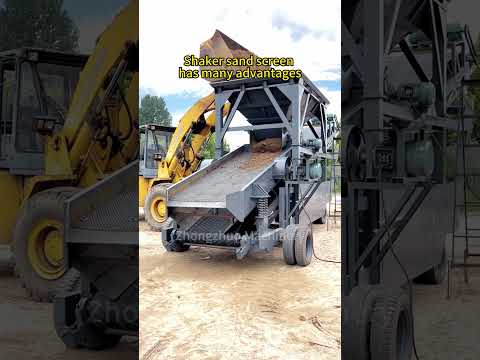 Shaker sand screen has many advantages.#sievingmachine #Equipment #manufactory