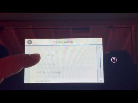 Firmware update on Epson WF Series printers